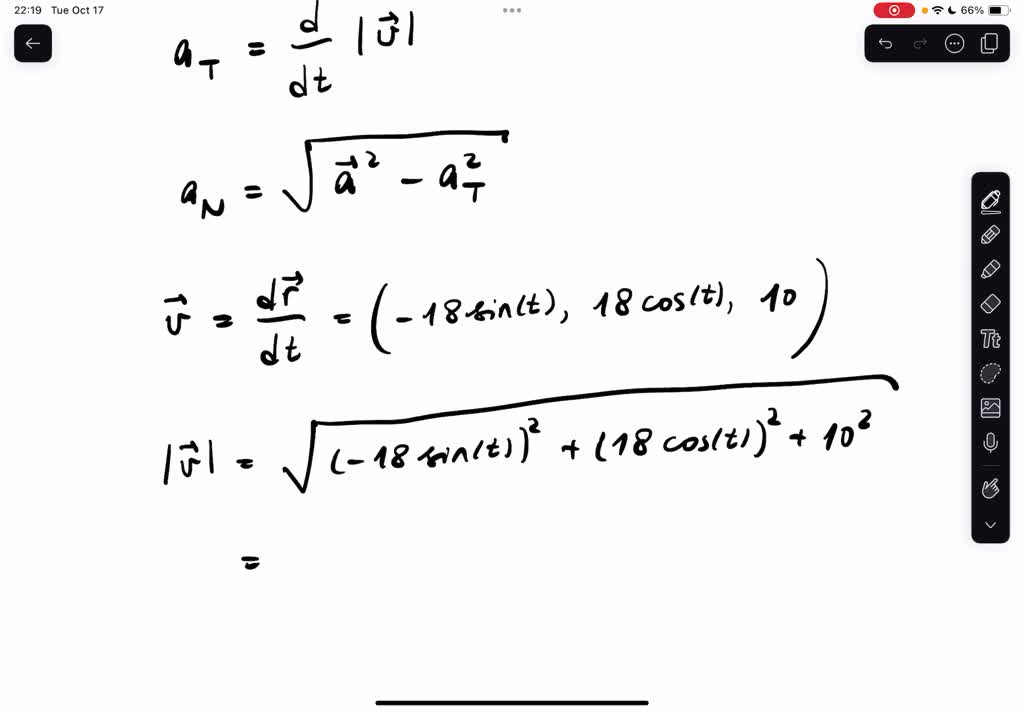 Solved Consider The Following Trajectory Of A Moving Object Find The