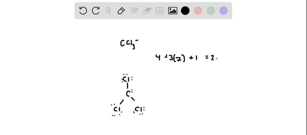 SOLVED: Is the CCl3- molecule polar or nonpolar? The molecule is ...
