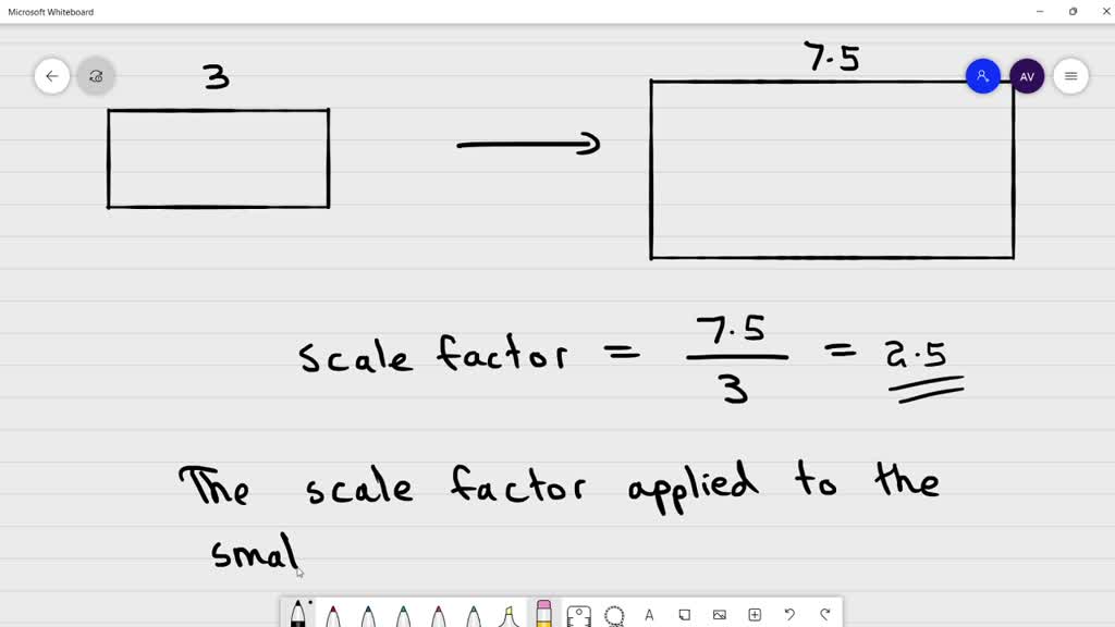 SOLVED: (ANSWER FAST PLEASE) What scale factor was applied to the first ...