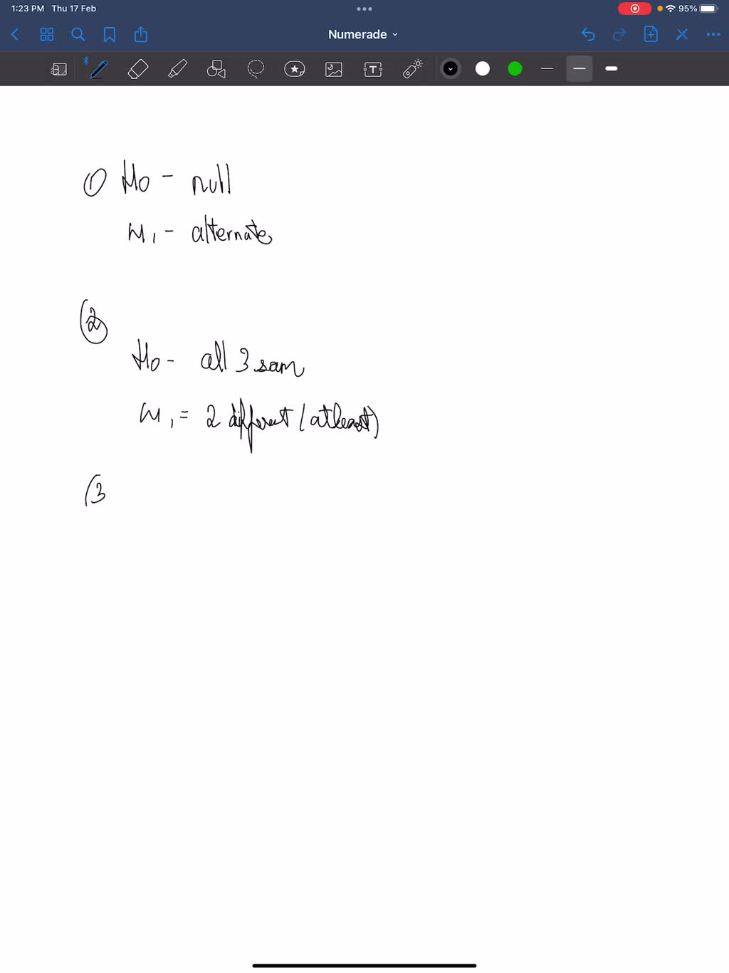 SOLVED: Give example and make use of the verbal and symbolic hypotheses on how to write the null ...