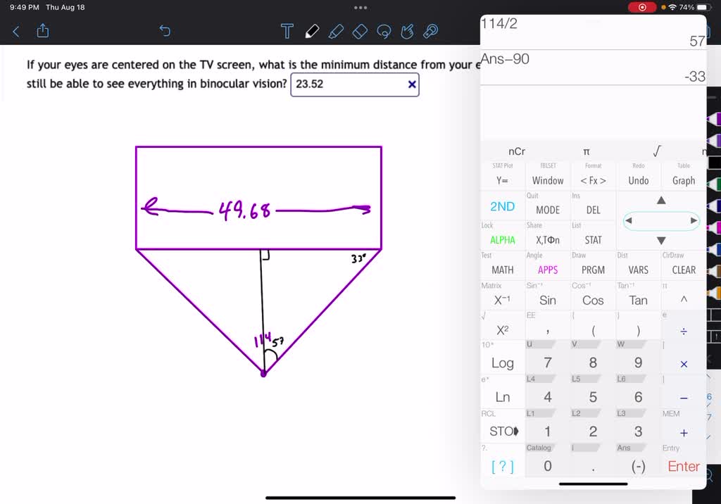 SOLVED: You buy an HDTV with 1080 horizontal lines of resolution in a ...