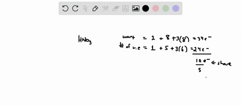 Draw a lewis structure for nitric acid the hydrogen atom is...
