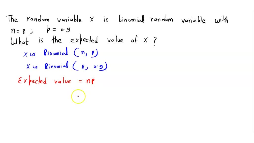 Solved The Random Variable X Is Binomial Random Variable With N 8 8216