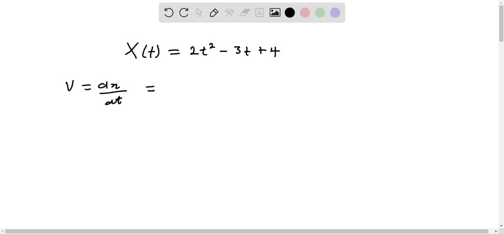 SOLVED: How to use a given position function to find the velocity and acceleration functions?