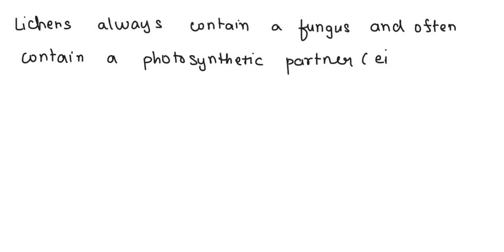 SOLVED: Mycology: Identification and taxonomic classification of ...
