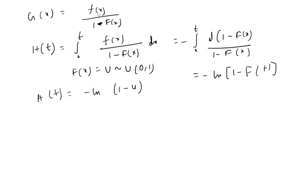 SOLVED: Suppose T is a continuous distribution with cumulative hazard ... SOLVED: Suppose T is a continuous distribution with cumulative hazard ...