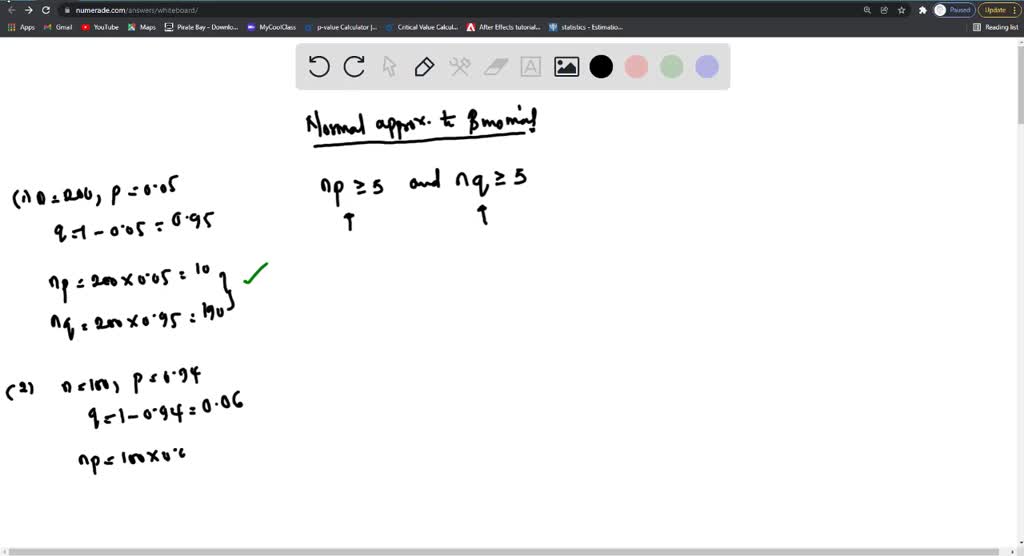 SOLVED: Assume that x is a binomial random variable with n and p as specified in (a)-(b) that ...
