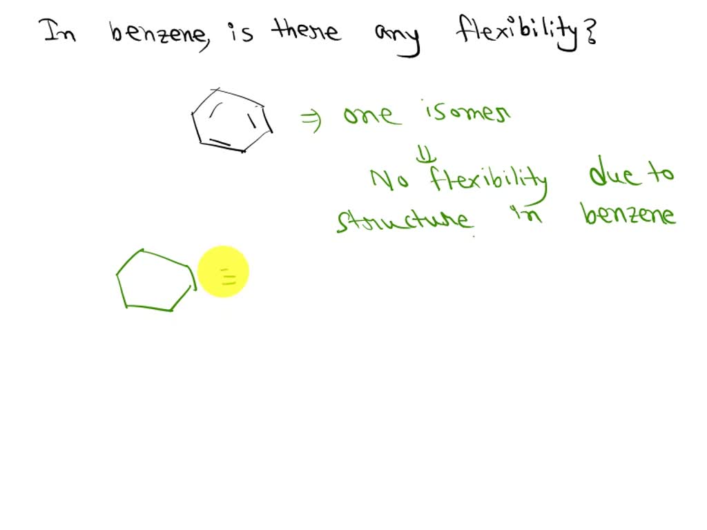 SOLVED: Is there much flexibility in the structure of C6H6 benzene, or ...
