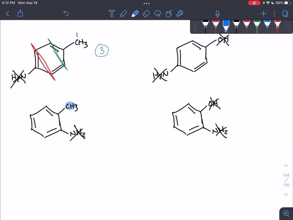 SOLVED: Match the compounds below with the number of proton ...