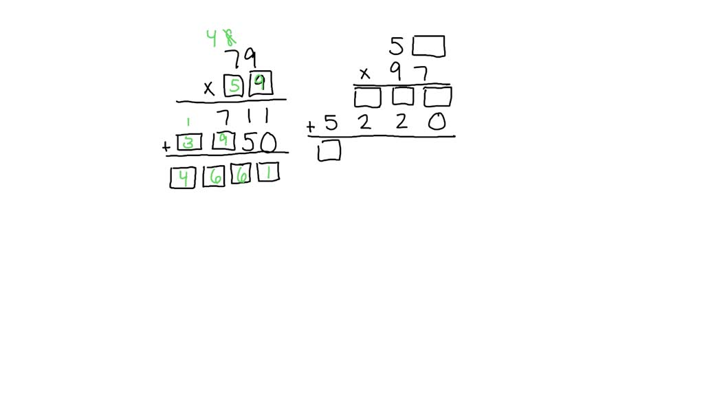 SOLVED: Find the missing digits by means other than random trial and error: (a)