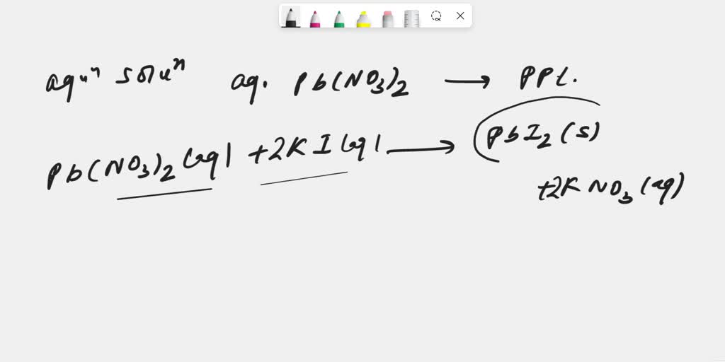 A precipitate will form when aqueous Pb(NO3)2 is added to an aqueous solution of . a. CH4 b. Cu ...