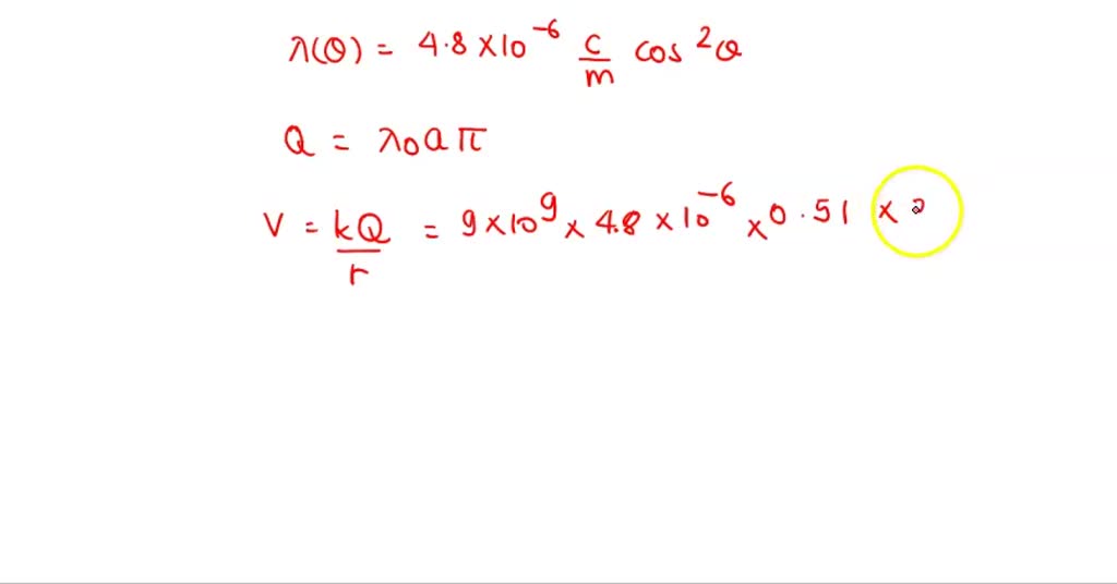 SOLVED: Problem 9: A narrow glass ring of radius 0.051 m is painted ...