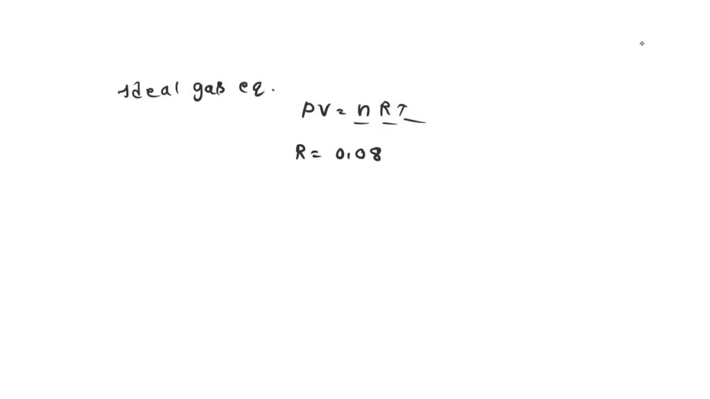 SOLVED What Is The Pressure In Millimeters Of Mercury Of 0 0165 Mol Of SOLVED What Is The Pressure In Millimeters Of Mercury Of 0 0165 Mol Of