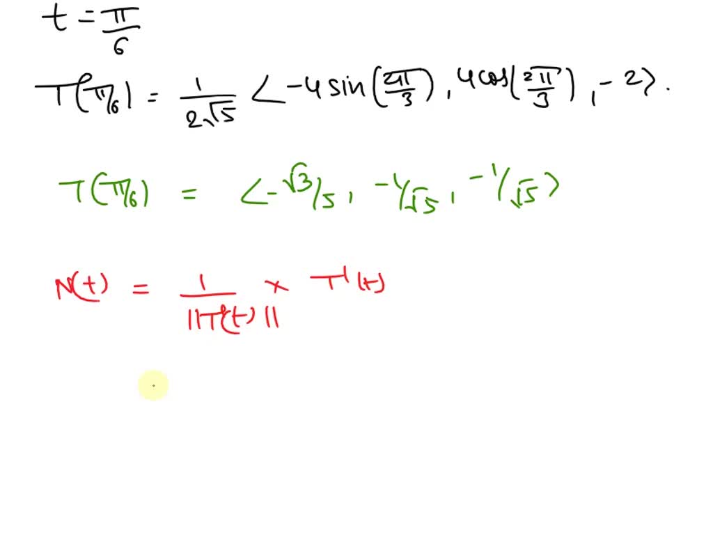 SOLVED: points) Consider the helix r(t) S (cos(2t) , sin(2t) , 2t ... SOLVED: points) Consider the helix r(t) S (cos(2t) , sin(2t) , 2t ...