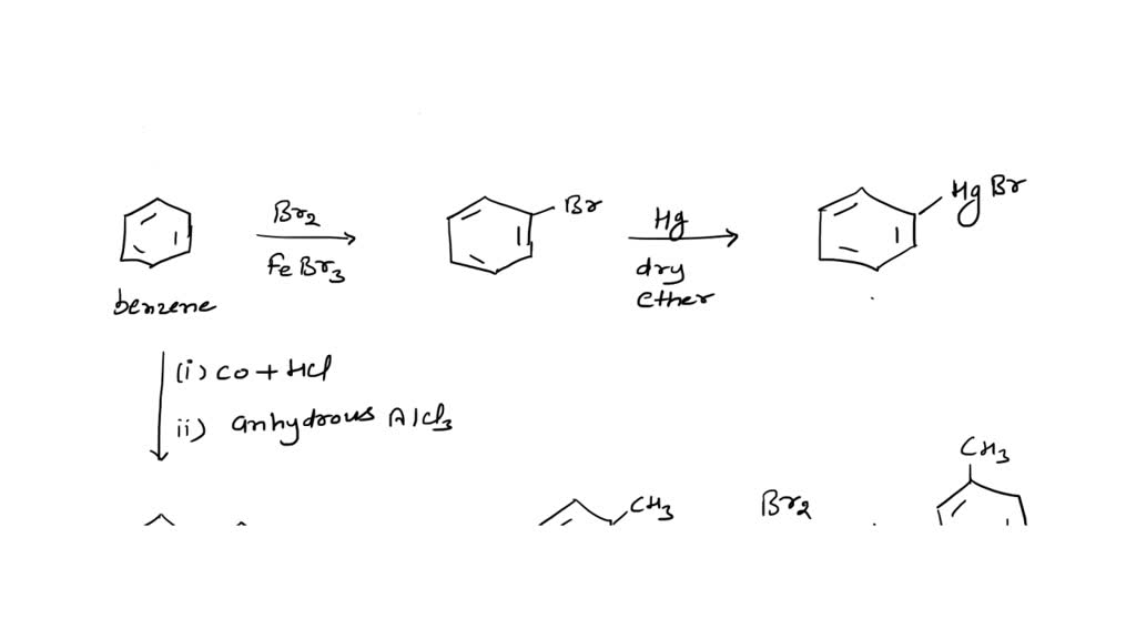 SOLVED: Synthesize the following compound from benzene NHz NO2 Br