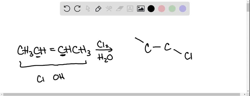 SOLVED: Draw the structural formula for the major product of the ...
