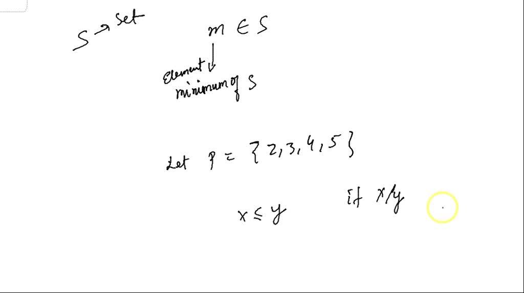 SOLVED: Give an example of a set of integers with at least one element ...