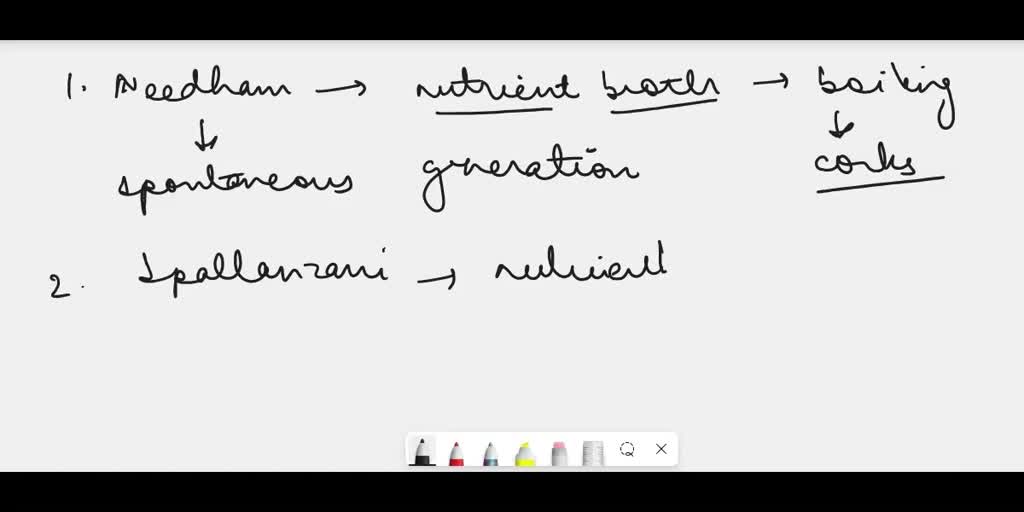 SOLVED: Which of the following is a key difference between Needham's ...