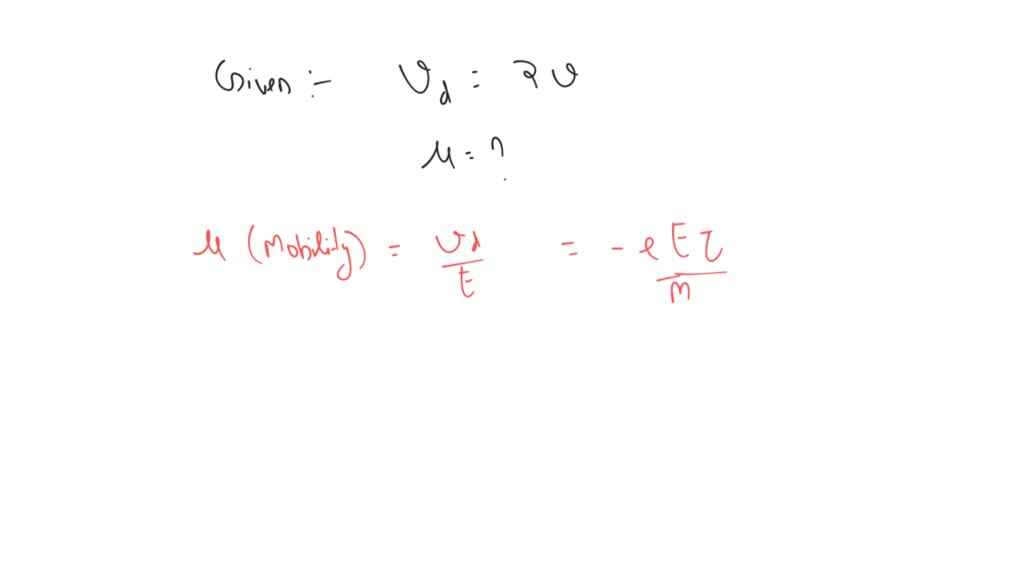 SOLVED: "How does the mobility of electrons in a conductor change, if ...