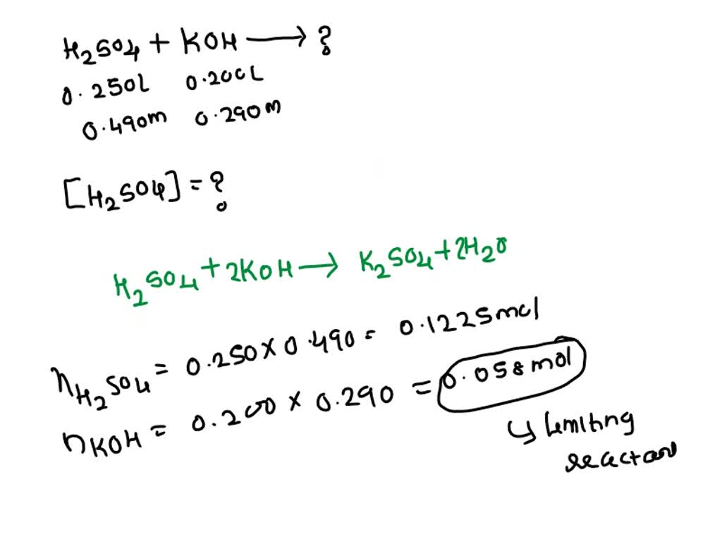 SOLVED: Write the balanced neutralization reaction that occurs between ...