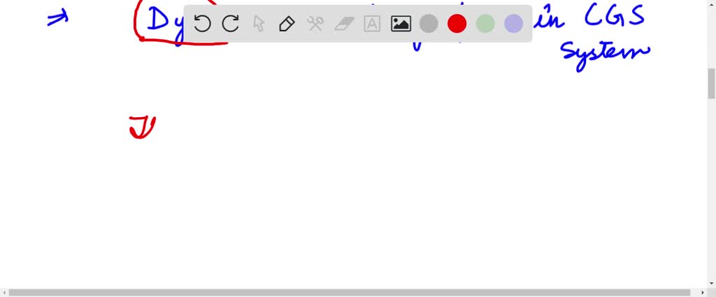 SOLVED:What is unit of force in cgs system