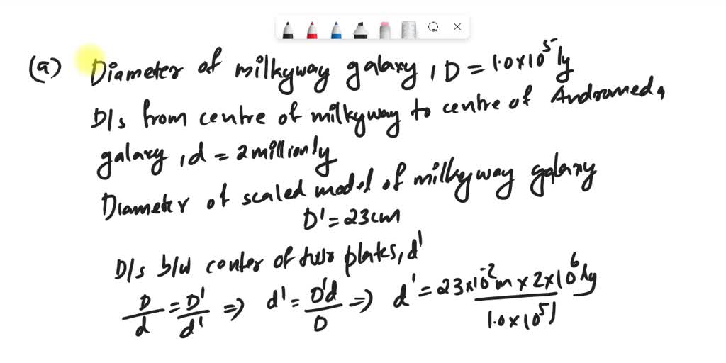build a scale model of our Galaxy, the Milky Way, in the context of its ...