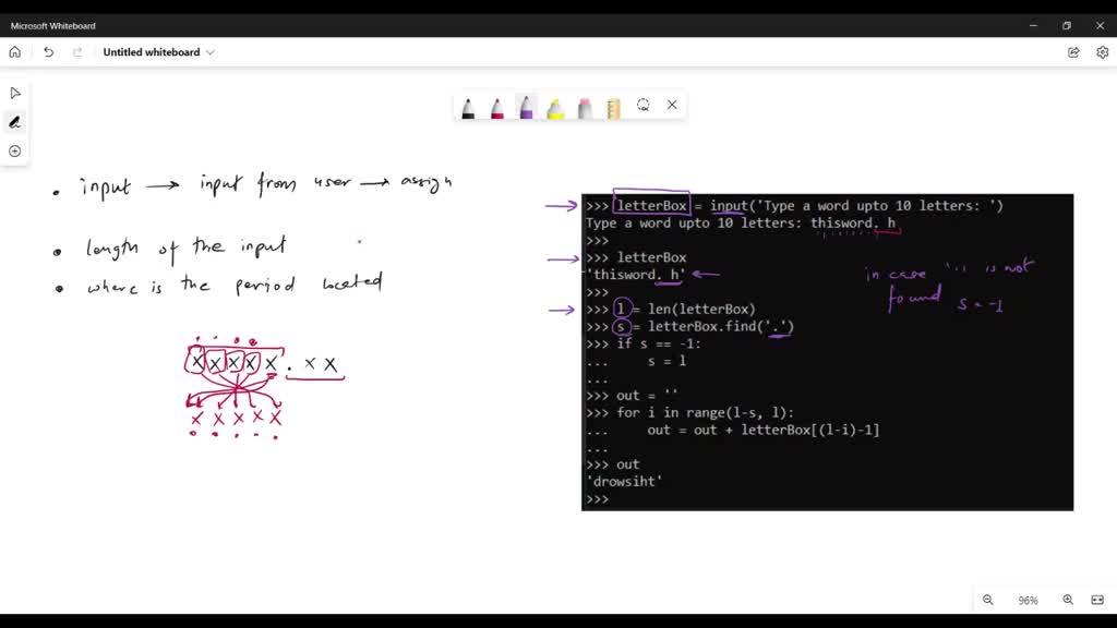 Solved Write A Program That Will Read Up To Ten Letters Into An Array 0687