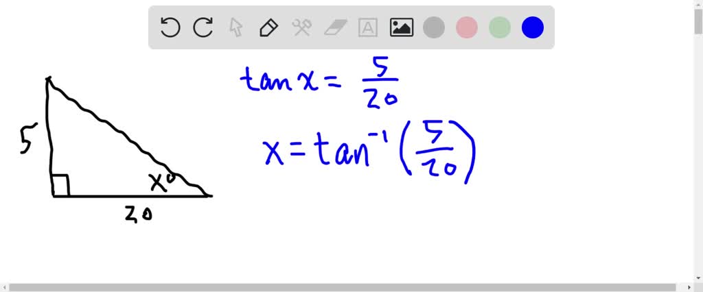 SOLVED: What is the value of x in this triangle? Enter your answer as a decimal in the box ...