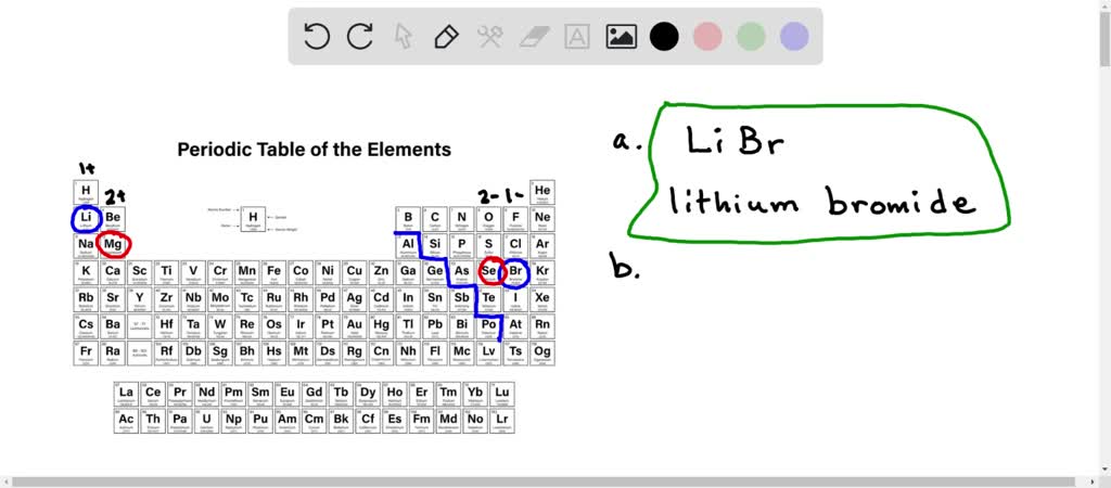SOLVED: Be sure to answer all parts. Give the name and the formula of ...