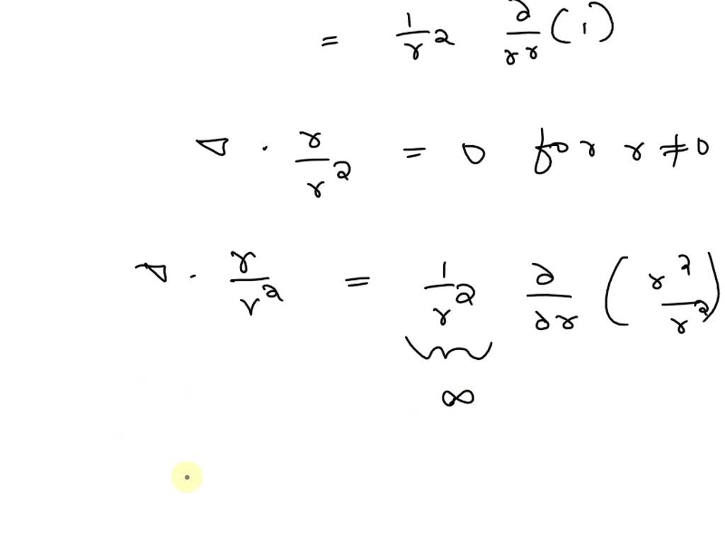 SOLVED: Q 1. (a) Consider a vector function ð ’‡ = ð ’“Ì‚ ð ‘Ÿ^2 ...
