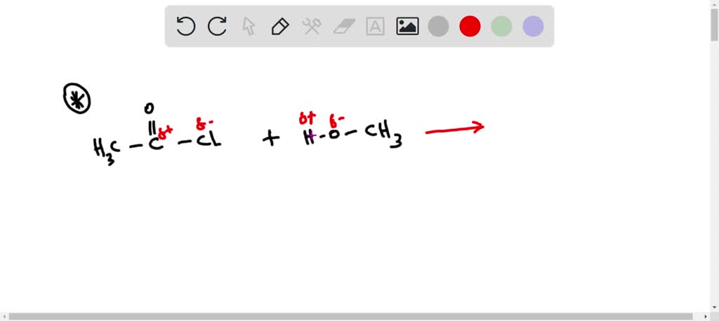 SOLVED: Formulate a mechanism for the reaction of acetyl chloride with ...