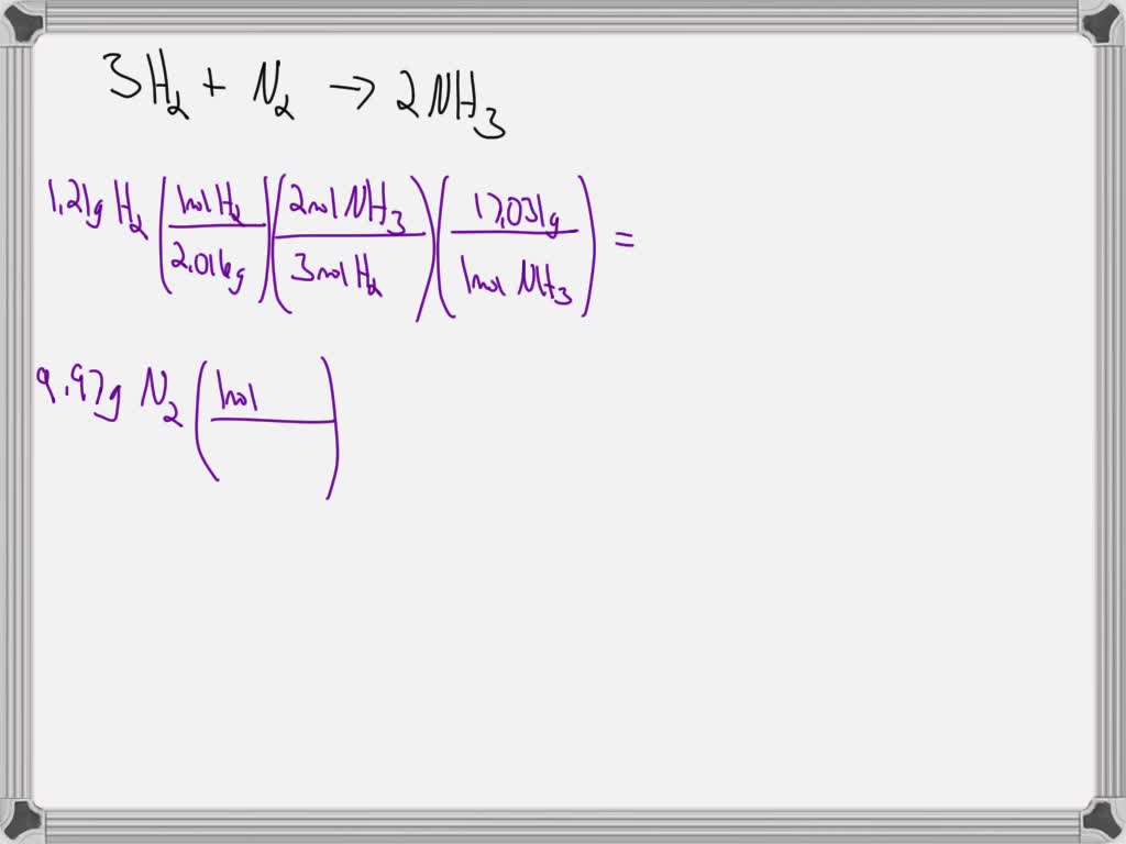 SOLVED: The Haber-Bosch process is a very important industrial process ...
