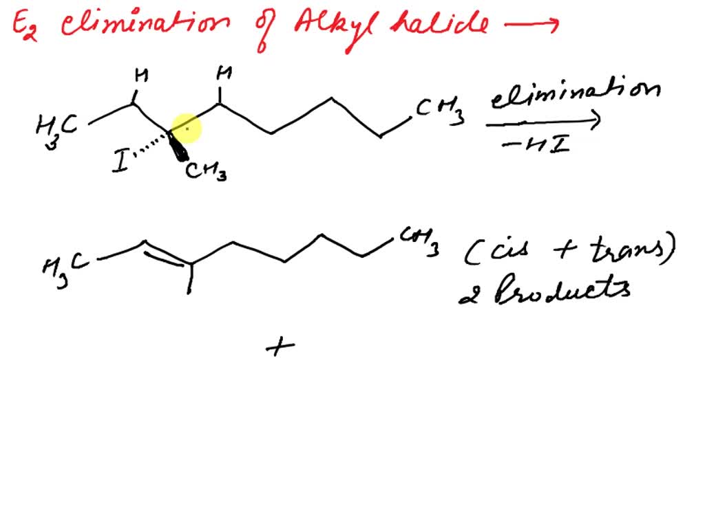SOLVED: How many alkene products can be formed when the alkyl iodide ...