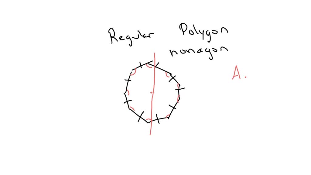 SOLVED: Fiona is drawing polygons on a computer. She wants to map a regular 9-sided polygon back ...