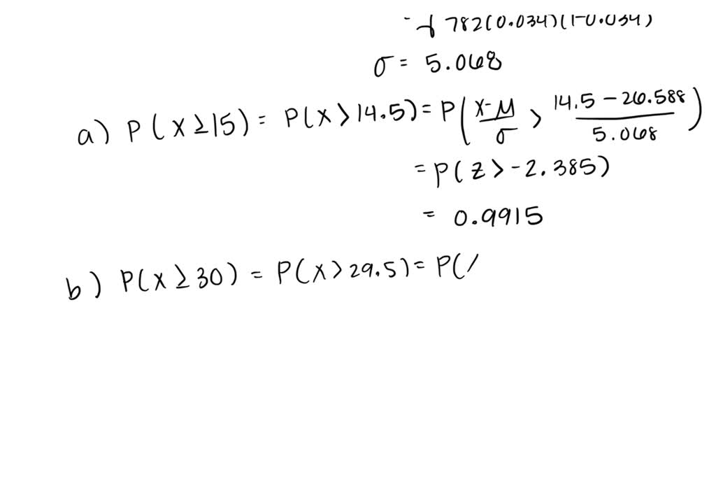 Solved In The Following Problem Check That It Is Appropriate To Use