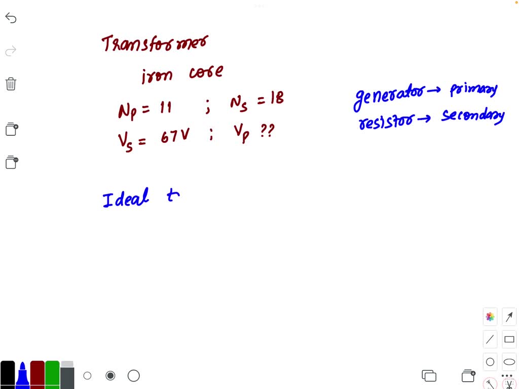 SOLVED: A transformer consisting of two coils wrapped around an iron ... SOLVED: A transformer consisting of two coils wrapped around an iron ...