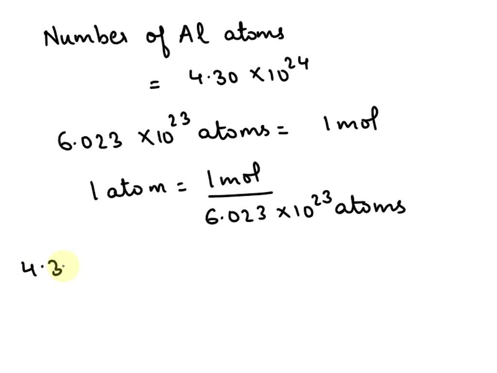 SOLVED: a. How many molecules are in 1/2 mole of aluminum oxide, Al2O3 ...