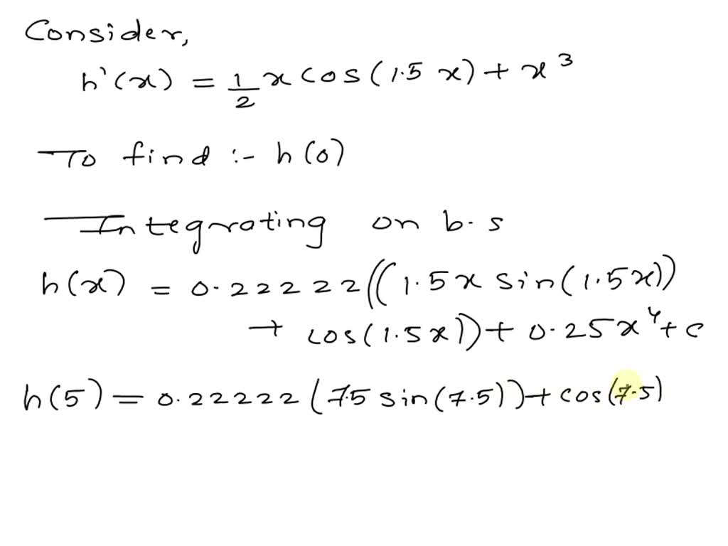 SOLVED: 5 Calculate the following expressions: A Given: h( ) = @606 SOLVED: 5 Calculate the following expressions: A Given: h( ) = @606