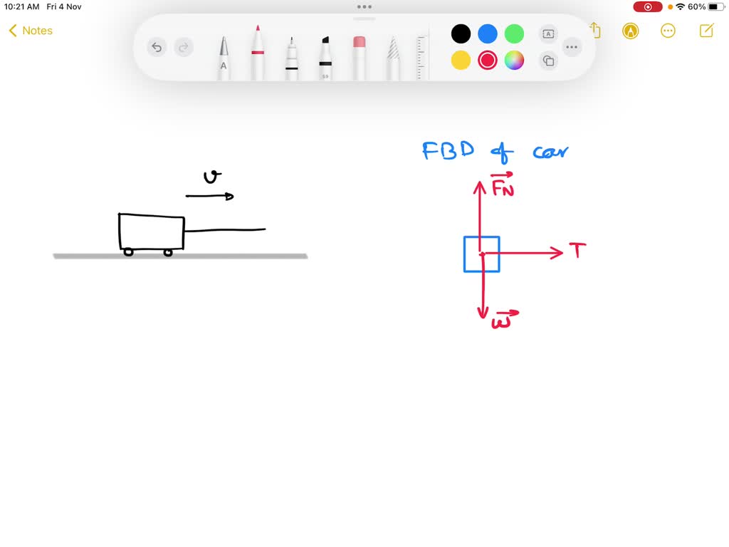 SOLVED: A toy car is tied to a string and pulled across a table horizontally. Which is the ...