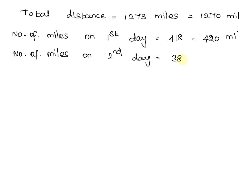Raheem is trying to calculate the distance of his upcoming road trip ...