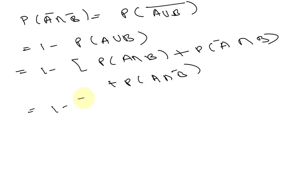 SOLVED: Question 3 12 12 pts Let Aand B be two random events Using as conjunction; following ...