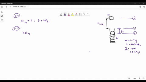 [GET ANSWER] review a spring loaded toy gun is used t0 shoot ball of ...