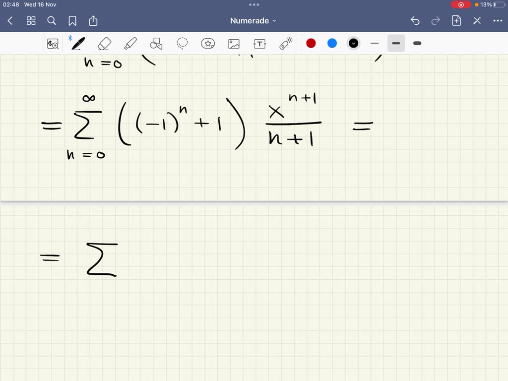 SOLVED: 1. Using properties of logarithms, find the Taylor series centered at zero for the ...