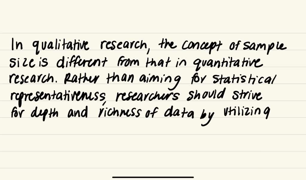 SOLVED: What makes a sample large enough when you think about ...