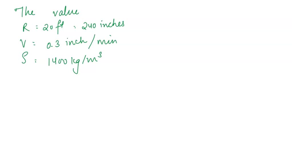 SOLVED: Two slurry streams are fed to a sump and the sump discharge is ...