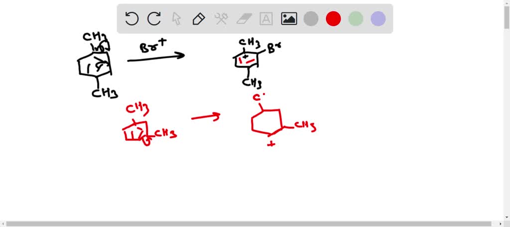 SOLVED: Write a structural formula for the most stable cyclohexadienyl ...