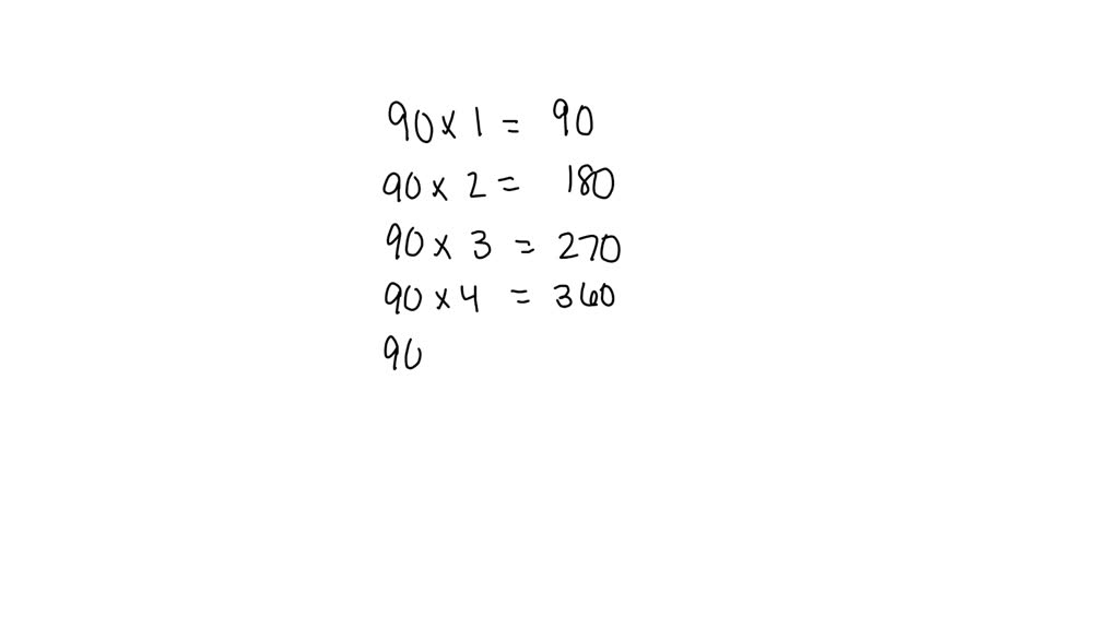 SOLVED: . By what smallest number 90 must be multiplied so as to make ...