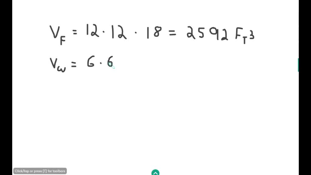 SOLVED: Determine the volume of the shaded region. When appropriate, use the âˆš key on your ...