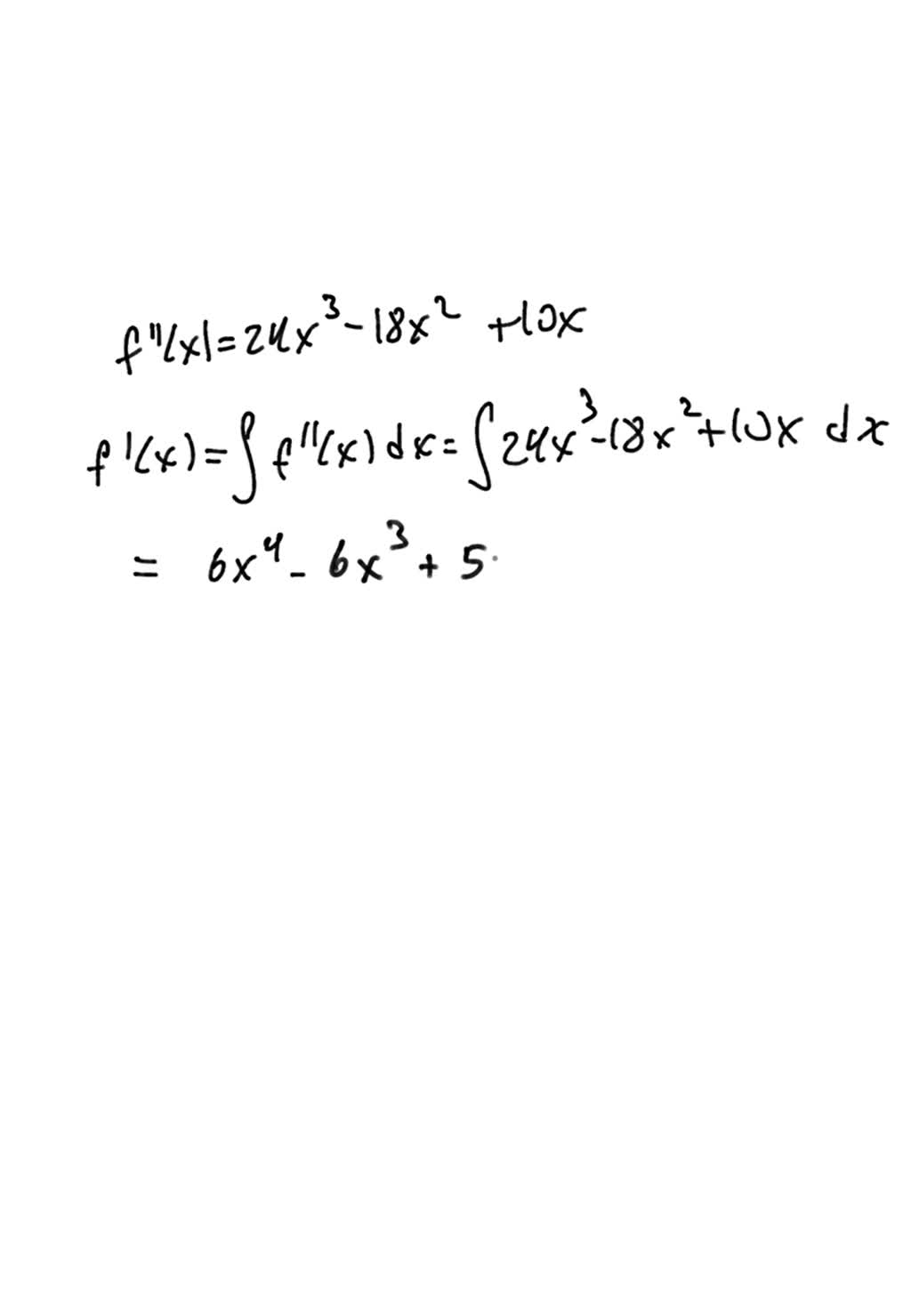 SOLVED: Find all the antiderivatives of the function. (Use C for the ...
