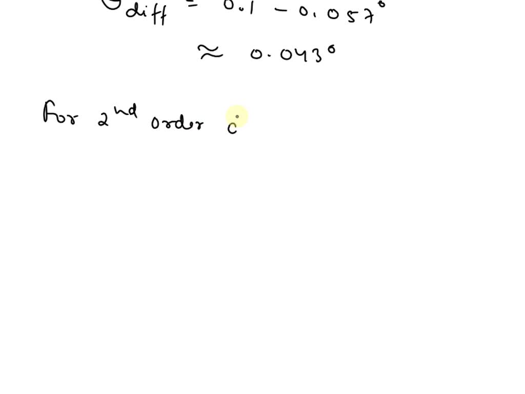 SOLVED: 2. Diffraction gratings. (a) Light with wavelengths of 400 nm and 700 nm is incident ...
